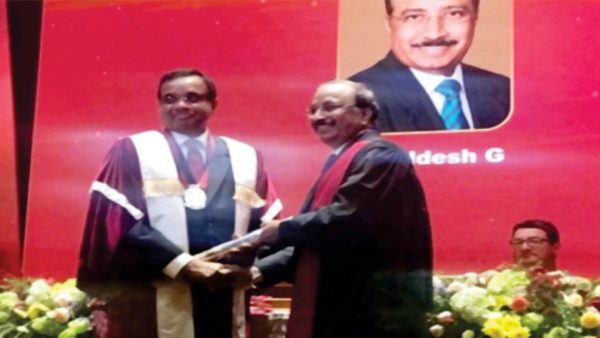 SAARC countries honour city doctor - Star of Mysore