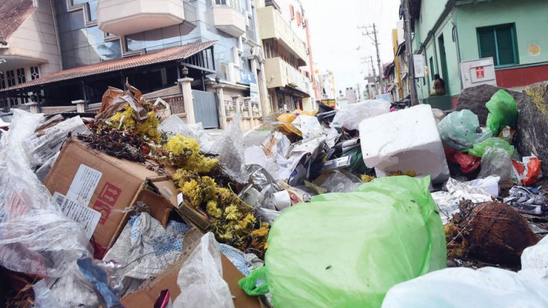 Garbage menace near Bogadi Colony raises stink - Star of Mysore