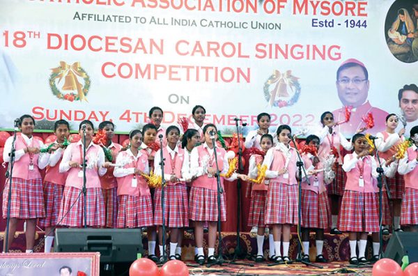Carol singing competition heralds Christmas season in city - Star of Mysore