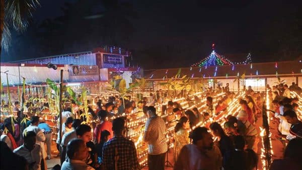 ‘Laksha Deepotsava’ held at Ayyappaswamy Temple - Star of Mysore