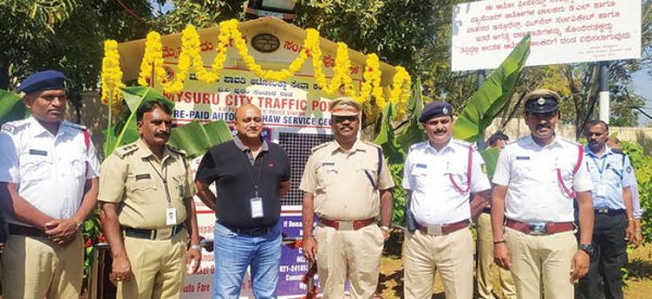 Pre-paid autorickshaw counter reopens near Infosys - Star of Mysore