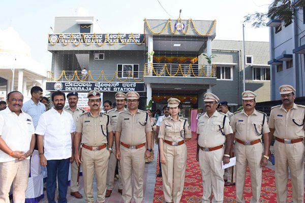 Devaraja Civil, Traffic Police Stations get new buildings - Star of Mysore