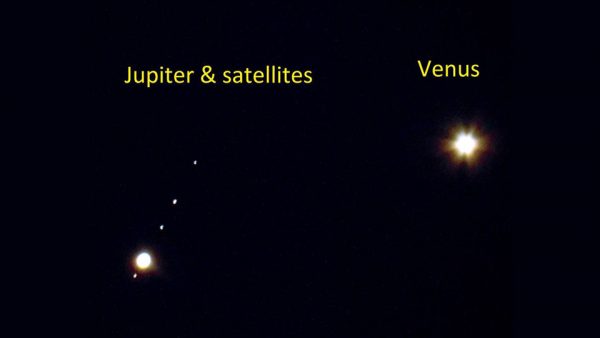 Conjunction of Jupiter and Venus captured in Mysuru - Star of Mysore