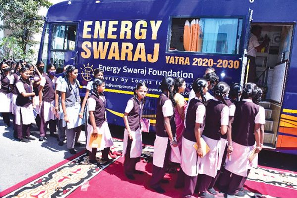 ‘Energy Swaraj Yatra’ at JSS AHER - Star of Mysore