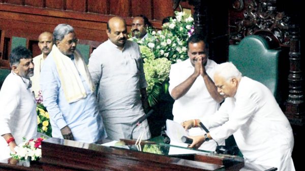 U.T. Khader elected as new Speaker - Star of Mysore