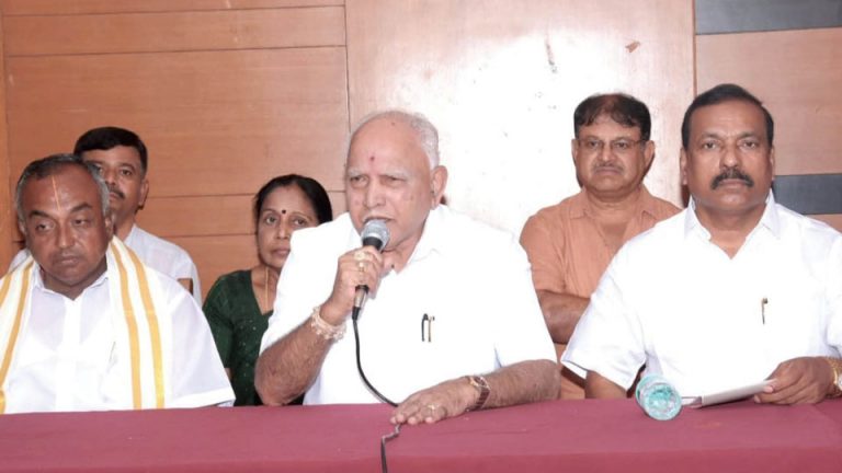 BSY calls upon Lingayat leaders to ensure victory of T.S. Srivatsa ...