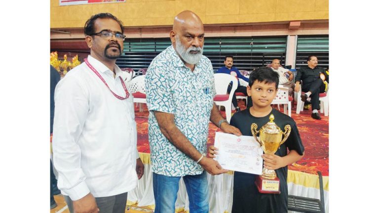 Bags first place in Martial Arts - Star of Mysore