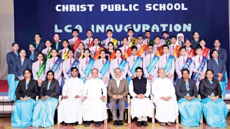 Investiture Ceremony at Christ Public School - Star of Mysore