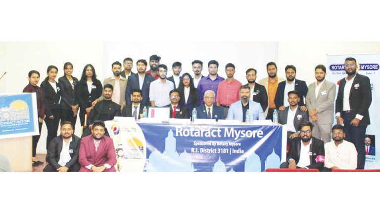 Rotaract Club installed - Star of Mysore