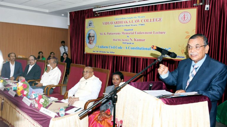 Uniform Civil Code will do justice for deprived lot: Retd. HC Judge ...