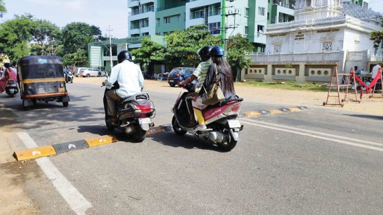 Motorists suffer as rubber humps come up ‘overnight’ - Star of Mysore