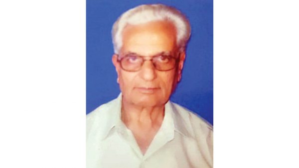 Freedom fighter B.S. Ramachandra Rao no more - Star of Mysore