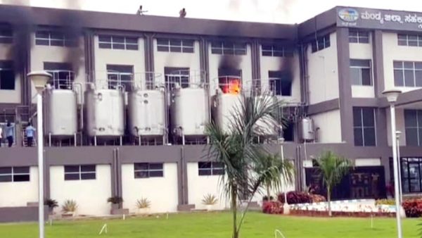 Fire breaks out at ghee unit of ManMUL plant, Mandya - Star of Mysore