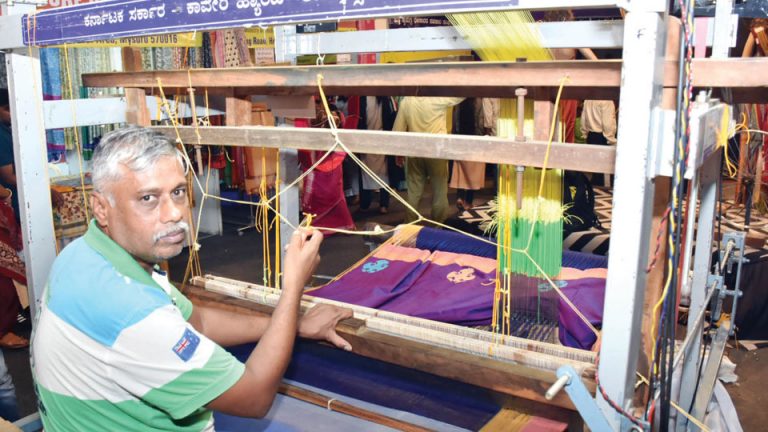 Weaving Magic in Handloom - Star of Mysore