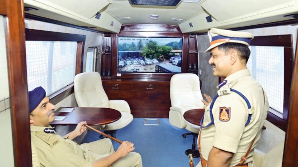 ADGP inspects city Police units, infrastructure - Star of Mysore