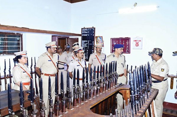 ADGP inspects city Police units, infrastructure - Star of Mysore
