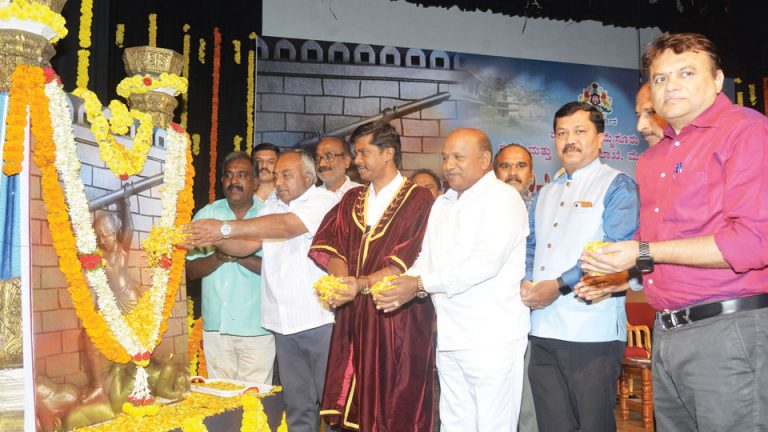 Onake Obavva was a great patriot: MLA Srivatsa - Star of Mysore