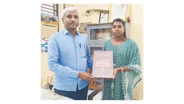 S.R. Divya is State’s first Paniyan tribal to do Ph.D - Star of Mysore