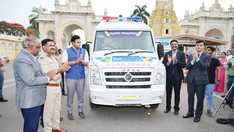 Apollo BGS Hospitals - LifeSigns unveil 5G emergency ambulance services ...