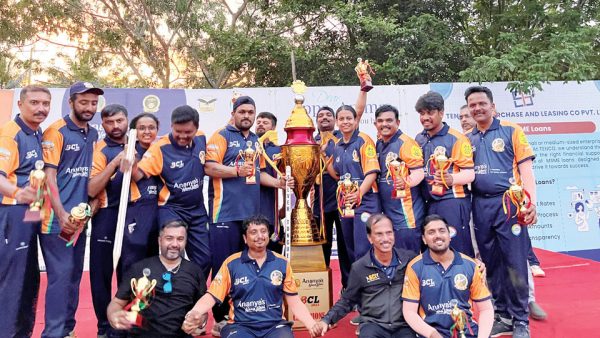 Mysuru's Sir MV team wins BCL Cricket - Star of Mysore