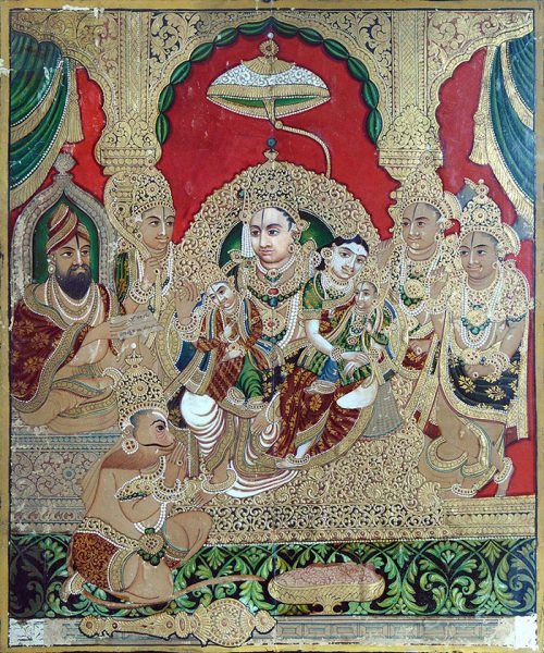 Rama Paintings at Rama Mandiras in Mysore and Melkote - Star of Mysore