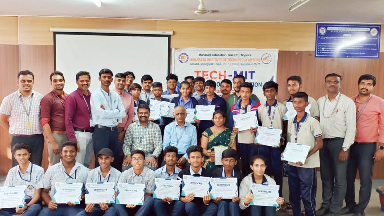 Winners of Science Expo and Competition - Star of Mysore