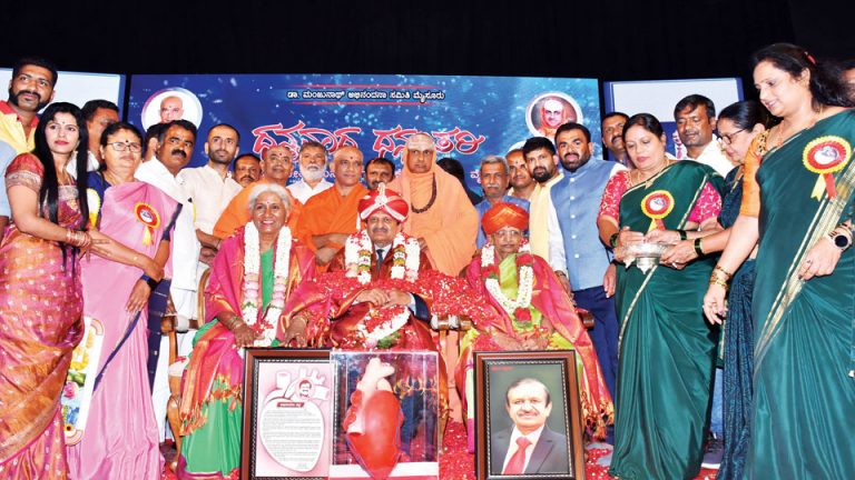 Dr. C.N. Manjunath feted - Star of Mysore