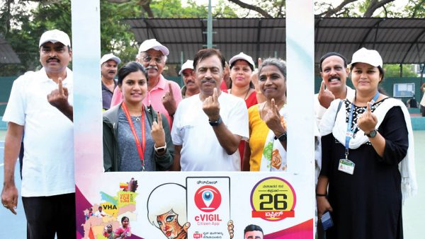 Voting awareness - Star of Mysore