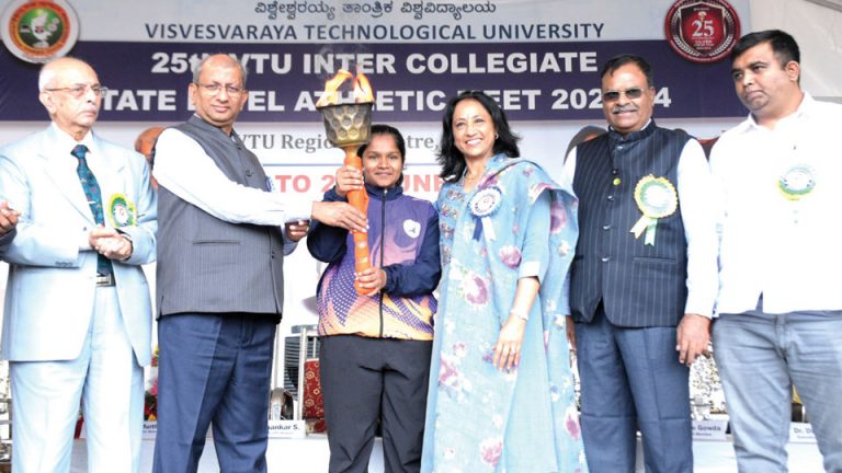 Ashwini Nachappa inaugurates 25th VTU Inter-College State-level ...