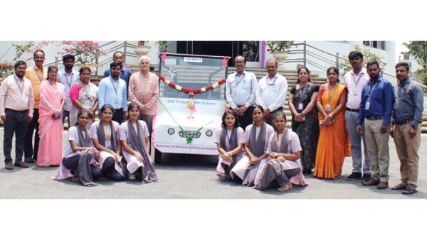GSSSIETW students design EV for campus use - Star of Mysore
