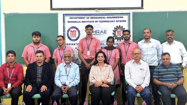 Installation of ISHRAE Student Chapter at MIT Mysore - Star of Mysore