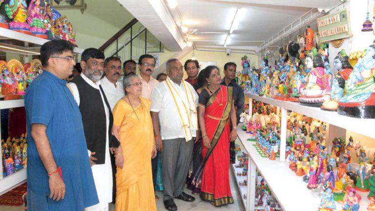 Dolls exhibition begins at Ramsons Bombe Mane - Star of Mysore
