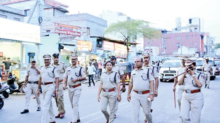 Route march, bike rally to ensure security - Star of Mysore