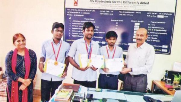 Selected for National Para Swimming Championship - Star of Mysore