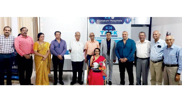 Kamakshi Hospitals fetes Dr. Usha Hegde - Star of Mysore