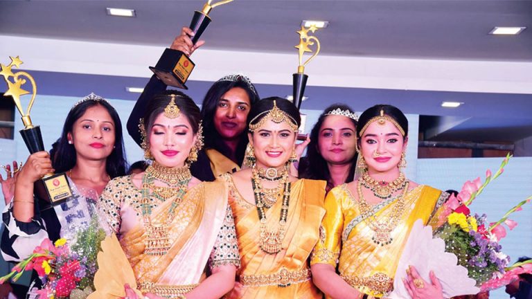 Winners of Mega Bridal Make-Up Competition - Star of Mysore