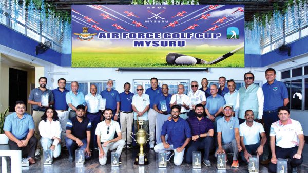 Prize winners of 38th Edition of Air Force Golf Cup - 2025 - Star of Mysore
