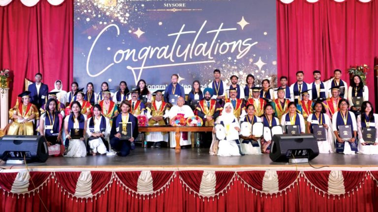 11th Convocation Ceremony of St. Philomena’s College - Star of Mysore