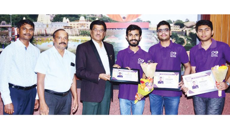 IMSC Institute students excel in JEE Main - Star of Mysore