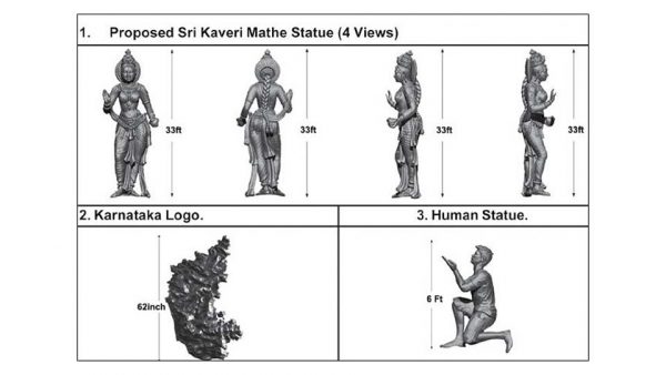 KRS Dam Amusement Park project: Tender floated for 33-ft bronze Cauvery ...