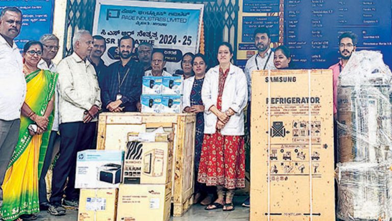 Medical equipment donated to Nachanahallipalya UPHC - Star of Mysore