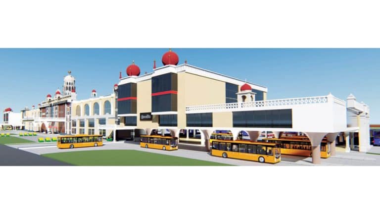 Laying of foundation stone for KSRTC Bannimantap Bus Stand | Yet ...