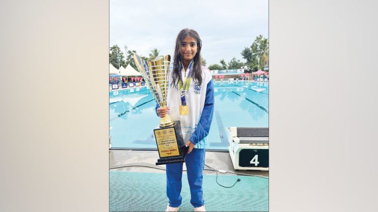 Nyra Bopanna wins medals at Aquatic Championship - Star of Mysore