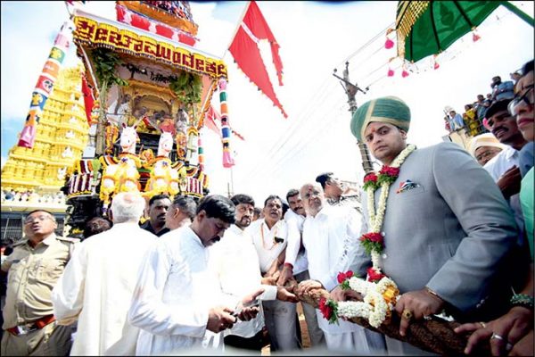 Rathotsava atop Chamundi Hill - Star of Mysore