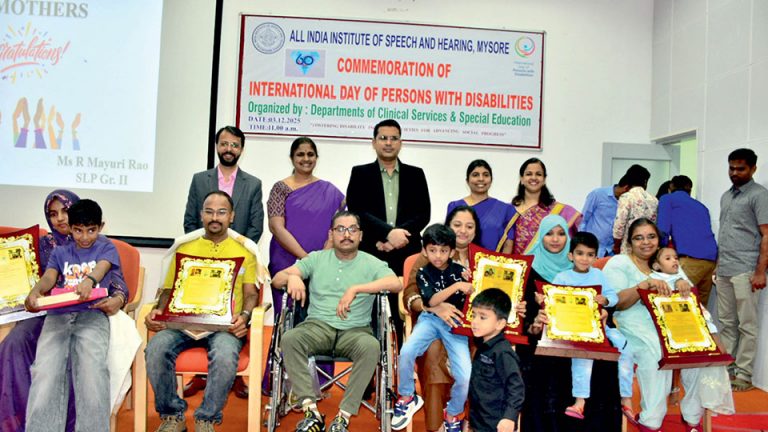 AIISH celebrates International Day of Persons with Disabilities - Star ...