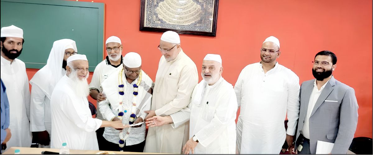 MLA fetes retired Superintendent of Muslim Boys Orphanage - Star of Mysore