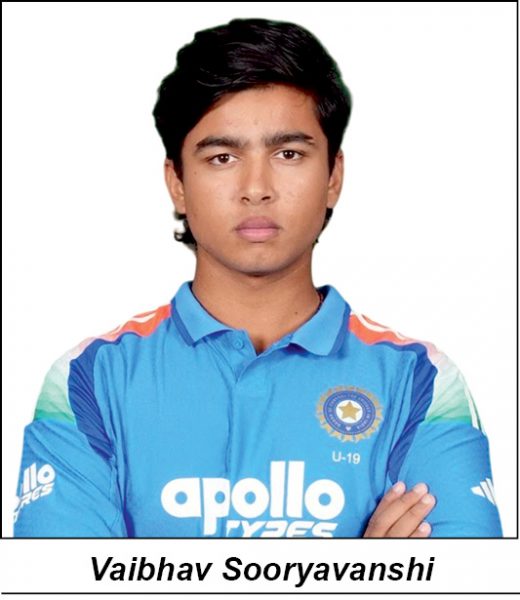 Vaibhav Sooryavanshi makes the cut into Indian squad - Star of Mysore
